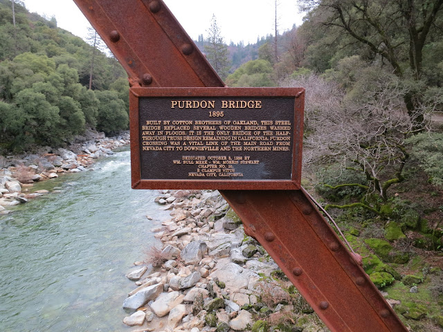 Bridge of the Week: Nevada County, California Bridges: Purdon Bridge across the South Yuba River (1)