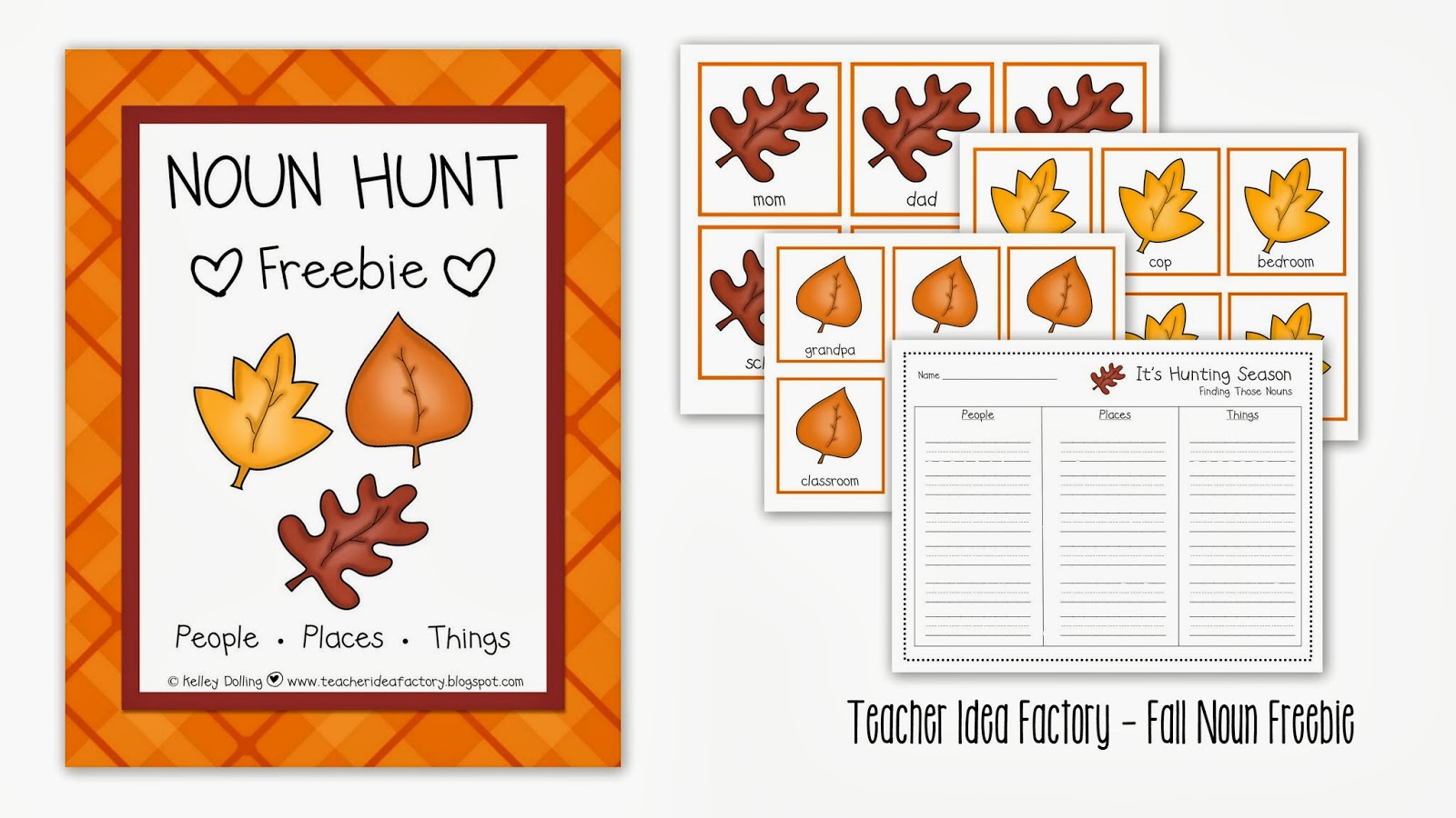 FALL FLAVORED FUN + FREEBIES - Teacher Idea Factory