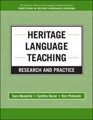 New Book about Heritage Language Learners and Relevant Teaching Theories