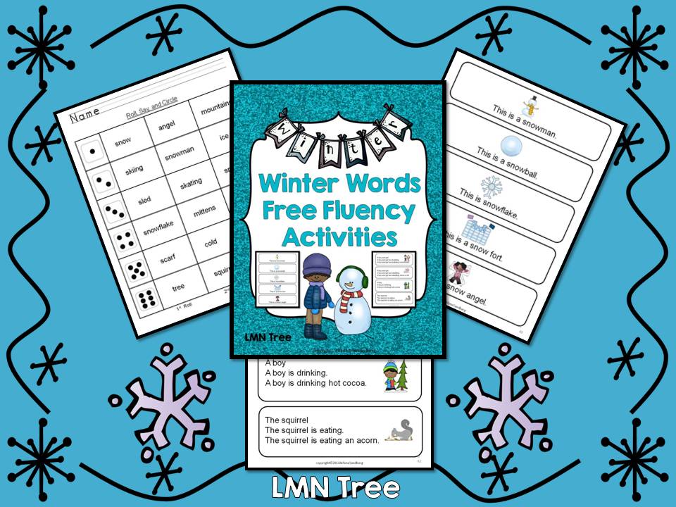 Winter Fluency Activities - Classroom Freebies