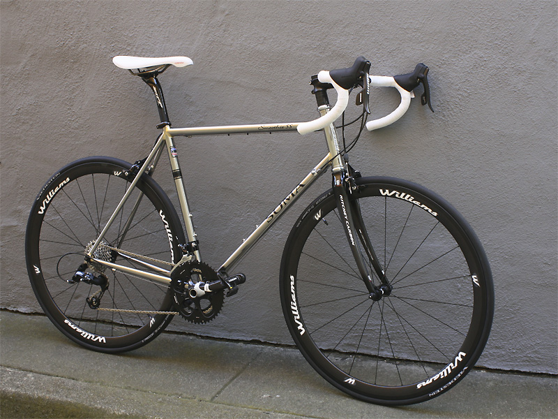 The Soma Fab Blog: Soma Smoothie SS: Our Stainless Steel Road Frame All Built Up