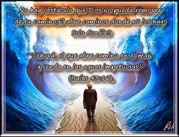 Mi confianza esta en ti Dios : DIOS ABRIRA TU CAMINO: Mi confianza esta en ti Dios : DIOS ABRIRA TU CAMINO: