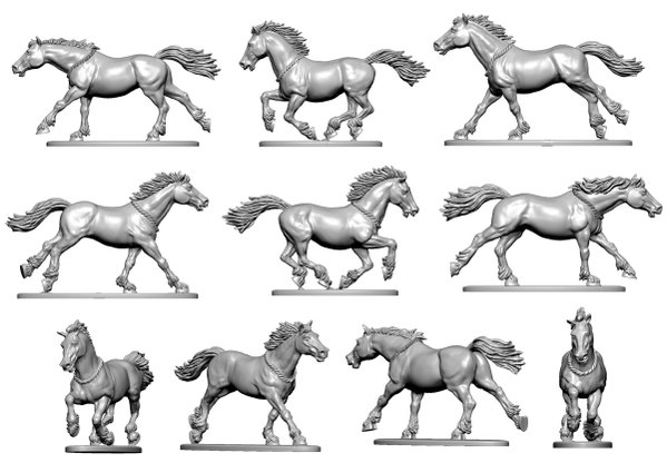 [TMP] "Numidian Light Cavalry Horse Renders Previewed " Topic
