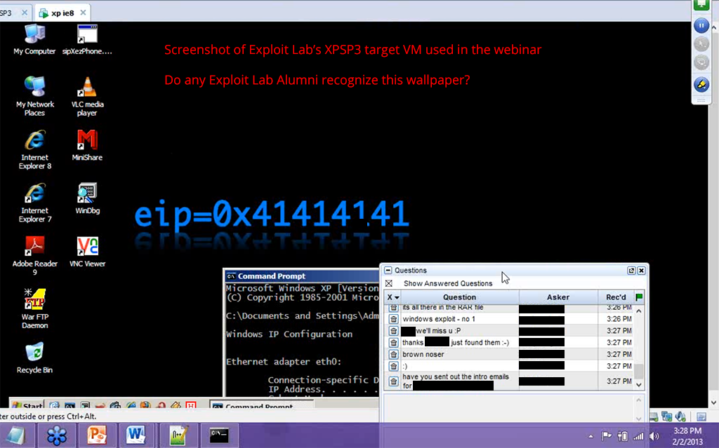 The Exploit Laboratory