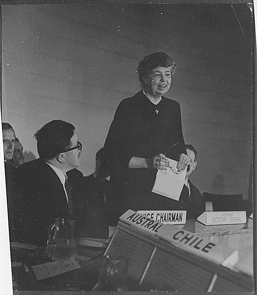 The Eloquent Woman: Famous Speech Friday: Eleanor Roosevelt and the ...