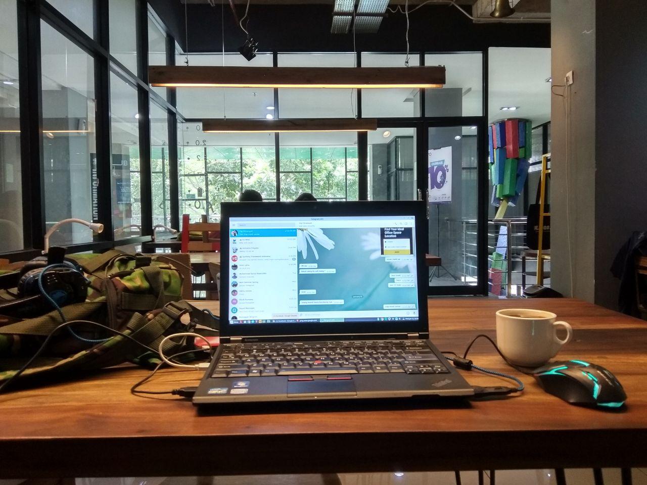 Just another programmer's diary: Numpang Kerja Remote dari Bandung Creative Hub