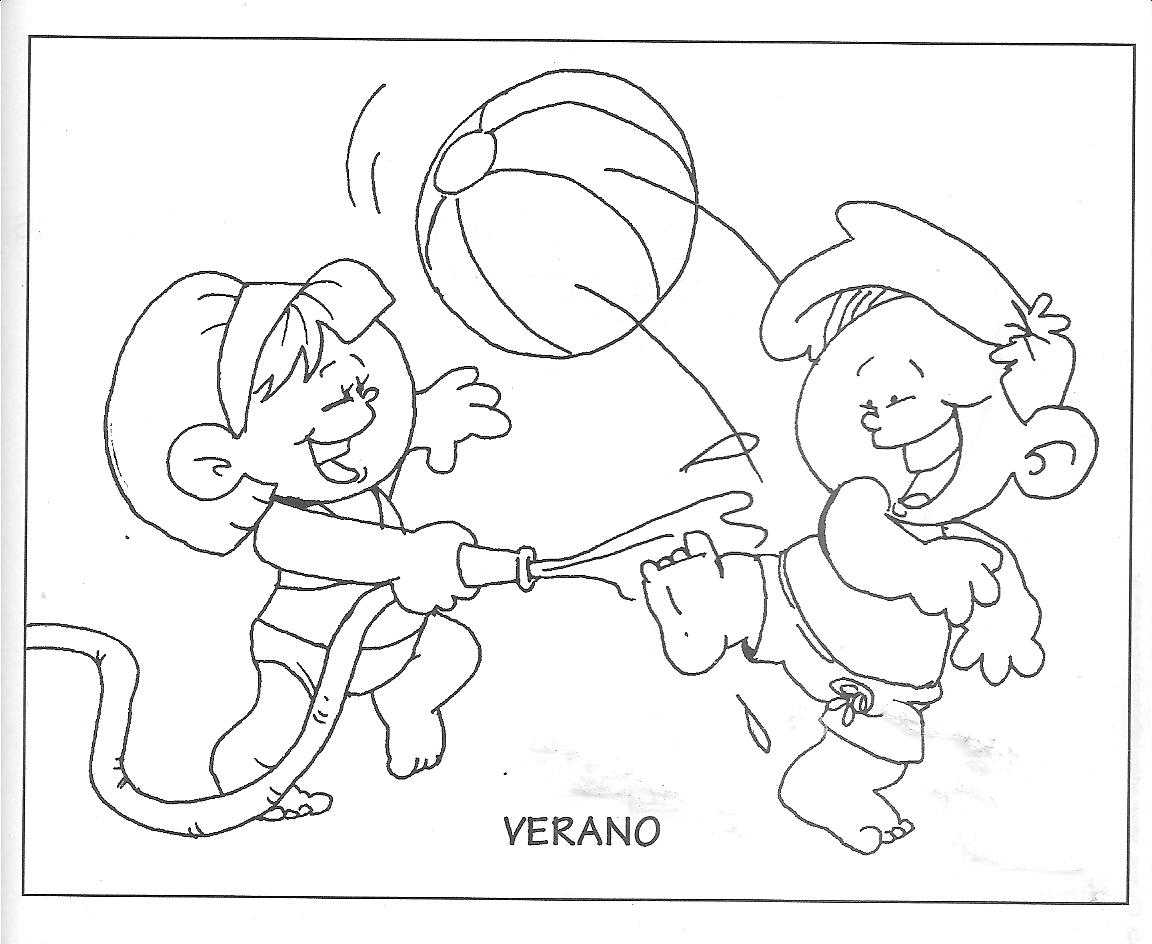 Dibujos de las estaciones del año para colorear e imprimir - Imagui