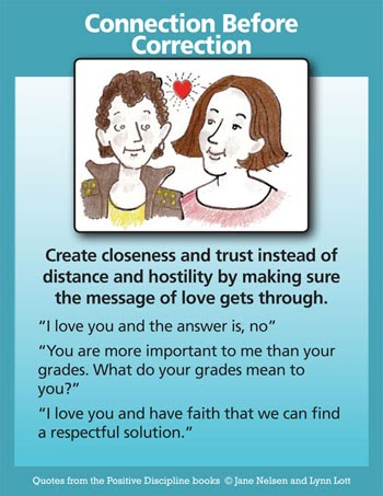 Positive Discipline: Connection Before Correction