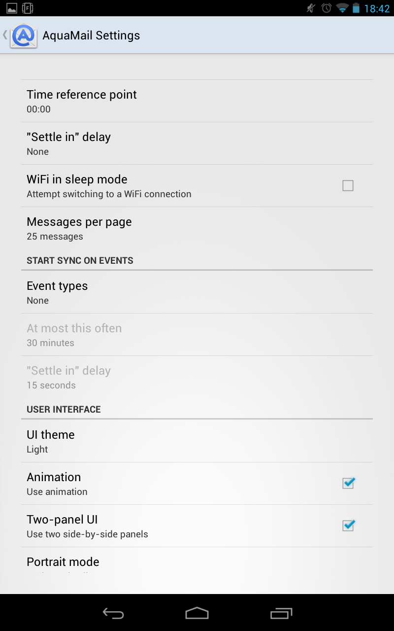 AquaMail ~ Apps do Android