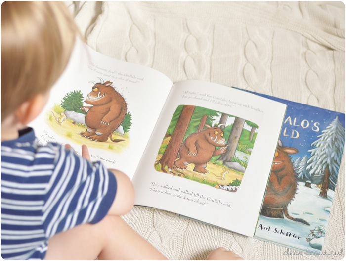 the gruffalo and his child {what we're reading} - dear beautiful {a ...