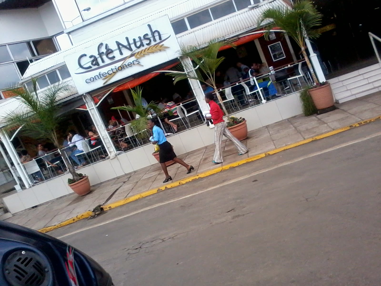 Harare Confidential: Afternoon Coffee at Cafe Nush..