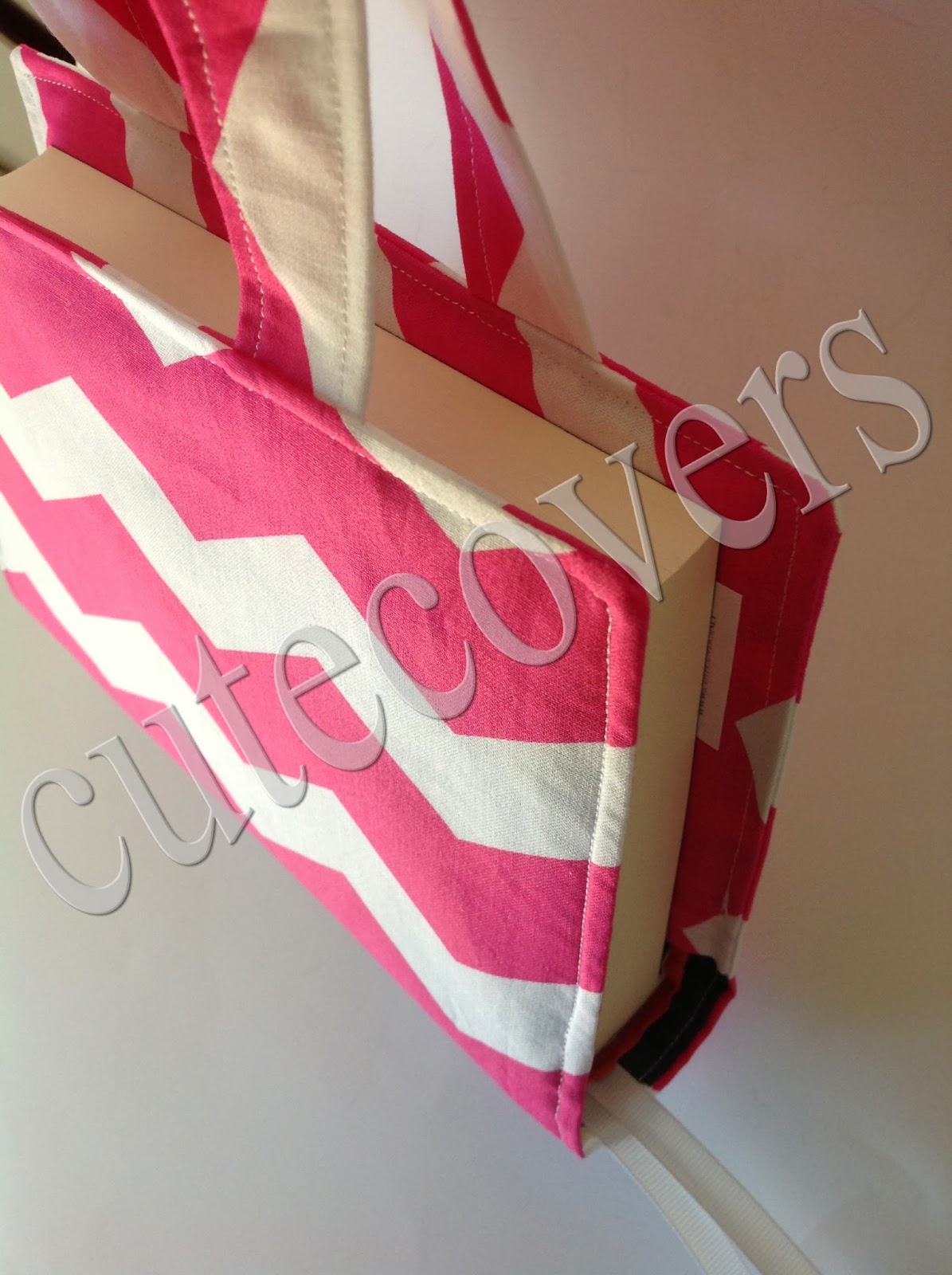 Cute Covers: Pink Chevron Bible Cover