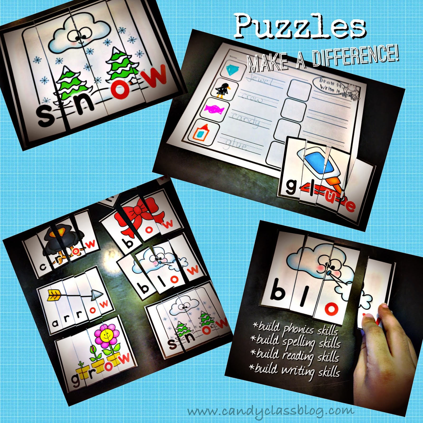 Oa, Oe, Ow, Oa, Oe The Vowel Teams – The Candy Class