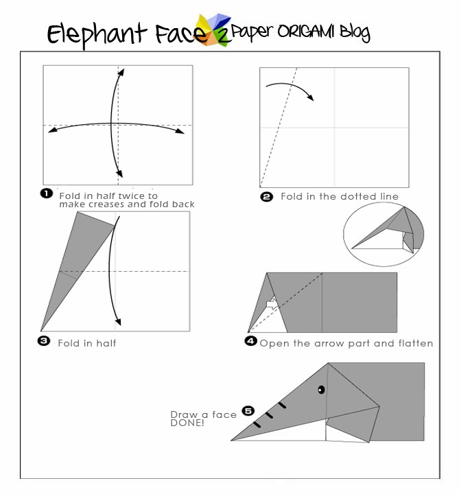 Easy Origami Elephant For Kids Paper Origami Guide easy-origami-elephant-for-kids-paper-origami-guide