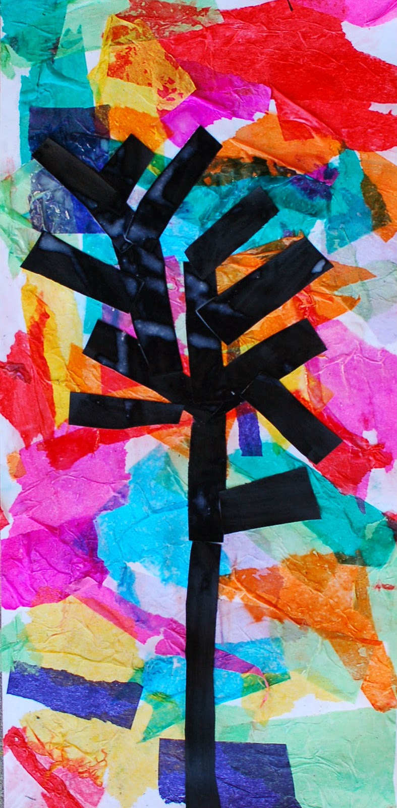 Sunnyside Art House Tissue Paper Art Lesson sunnyside-art-house-tissue-paper-art-lesson