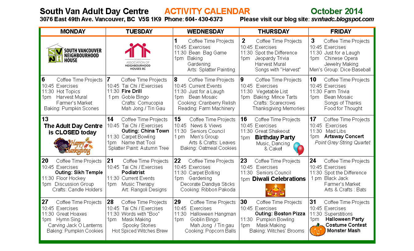 South Vancouver And Beulah Adult Day Programs September 2014 south-vancouver-and-beulah-adult-day-programs-september-2014