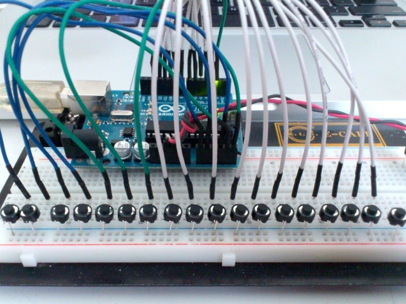 TETRASTYLE-dev-BLOG: Arduino にスイッチをたくさんつけたい