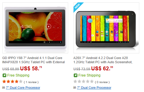 Tablets and Accessories: Cheap Android Tablets - 7" Dual-Core and Quad-Core Tablets