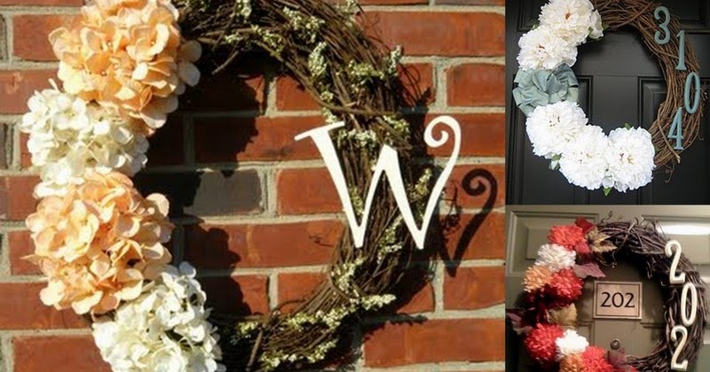 House Number Wreath | Tuesdays with Jacob