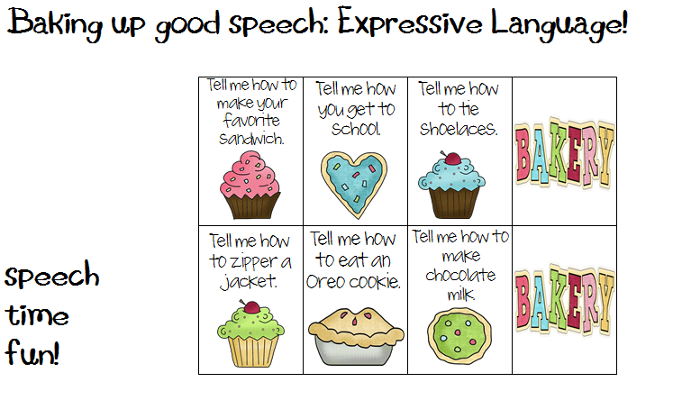 Baking Up Good Speech: Receptive & Expressive Language Packets ...