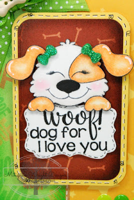Up On Tippy Toes: Woof! Dog for I love you