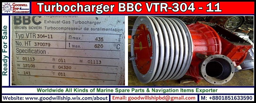 Used Turbocharger Exporter - goodwillship@yahoo.com: Turbocharger BBC VTR 304-11