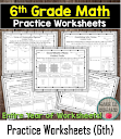 8th Grade Math Vocabulary Coloring Worksheets