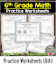 8th Grade Math Vocabulary Coloring Worksheets