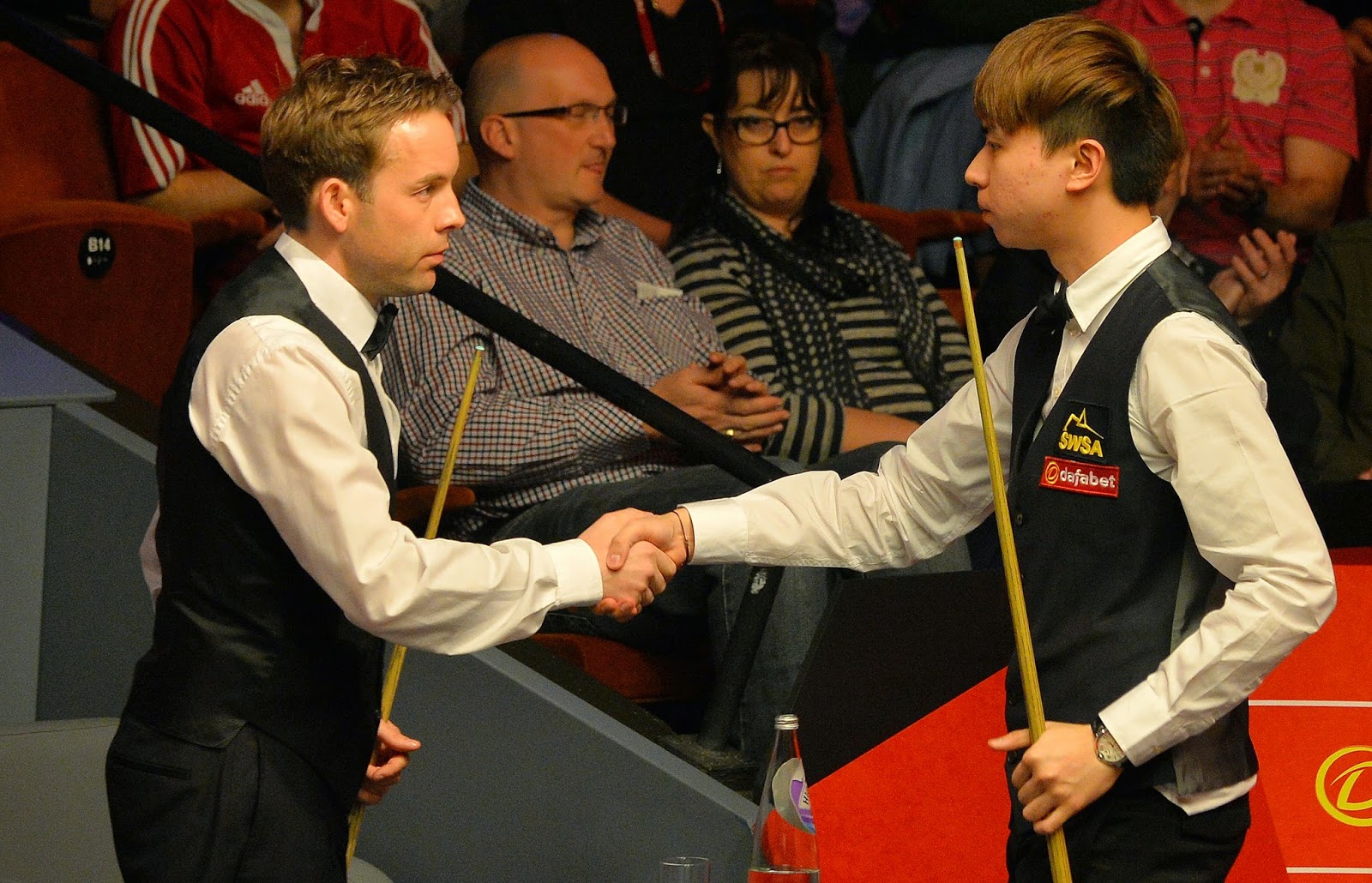 World Snooker Championship 2014: Allister Carter vs Xiao Guodong ... World Snooker Championship 2014: Allister Carter vs Xiao Guodong ...