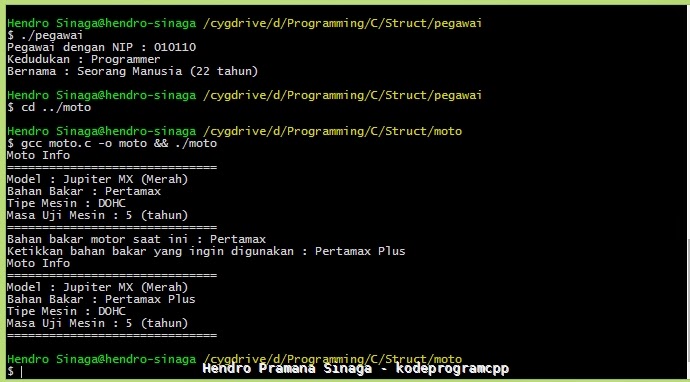 Contoh program pointer bahasa c - facewear