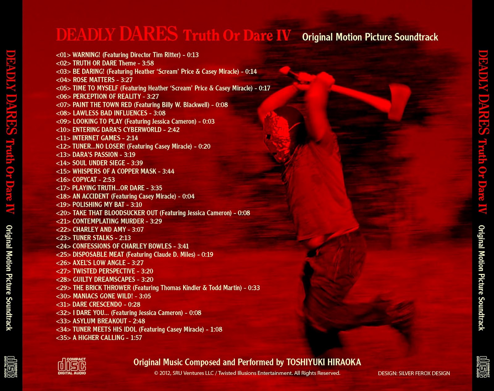 Silver Ferox Design DEADLY DARES TRUTH OR DARE IV Original Soundtrack silver-ferox-design-deadly-dares-truth-or-dare-iv-original-soundtrack