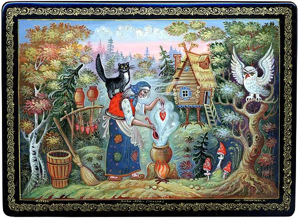 Witchcraft and Literature: Witch - good and bad? Russian Baba-Yaga