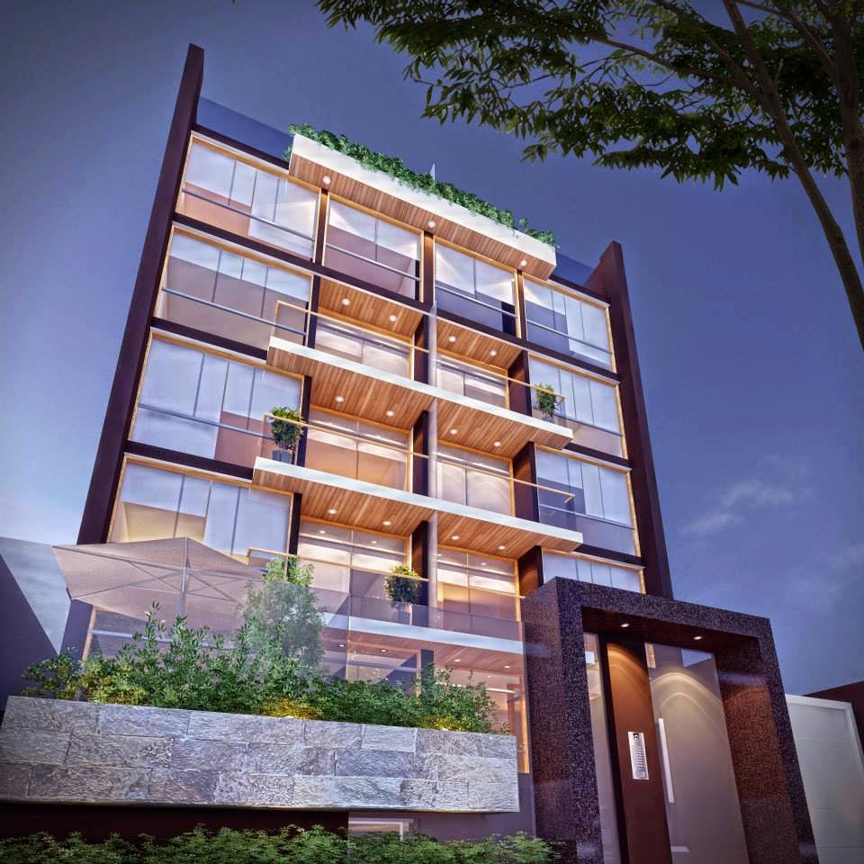 Fachadas de Edificios de Departamentos : FACHADAS DE CASAS Y CASAS POR DENTRO