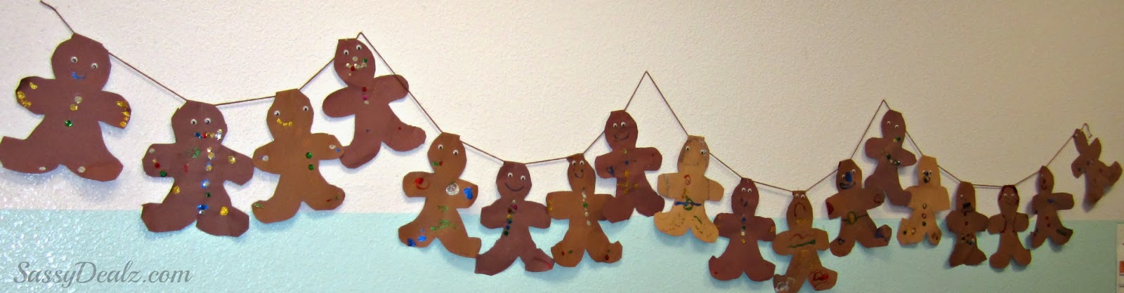 Gingerbread Man Christmas Craft Idea For Kids - Crafty Morning