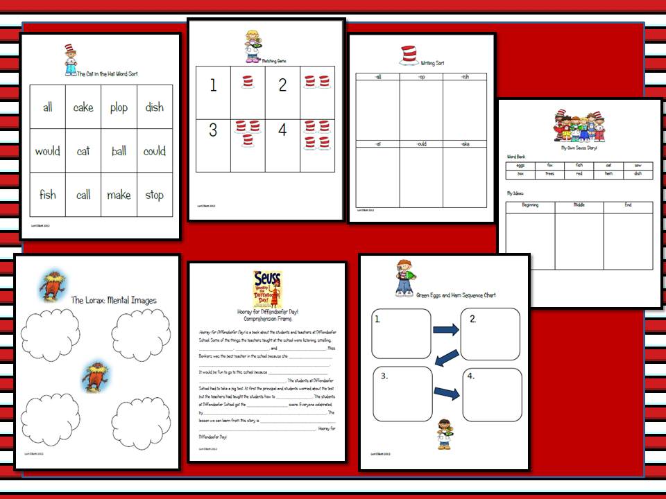 Resources for Read Across America Day - Dr. Lori Elliott