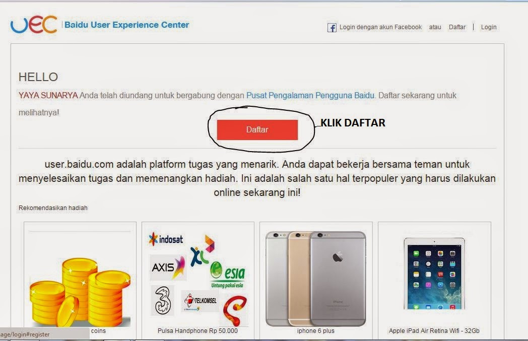 BAIDU UEC ~ KURINXTHEA NGE'BLOG