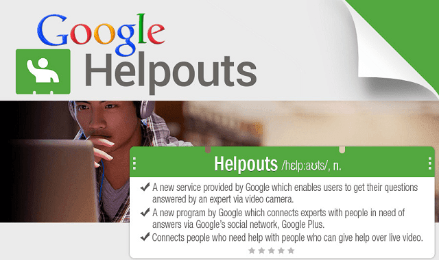 Google Helpouts #infographic - Visualistan