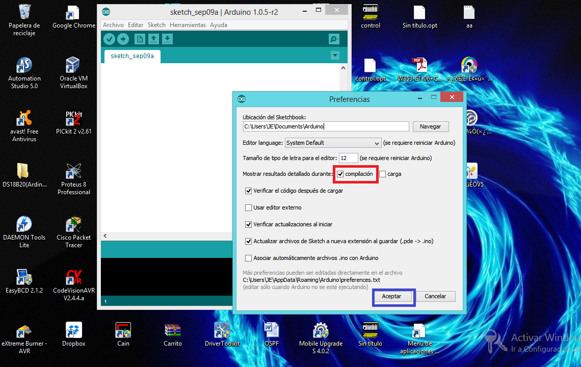 MikroProC: Simulacion de Arduino en Proteus MikroProC: Simulacion de Arduino en Proteus