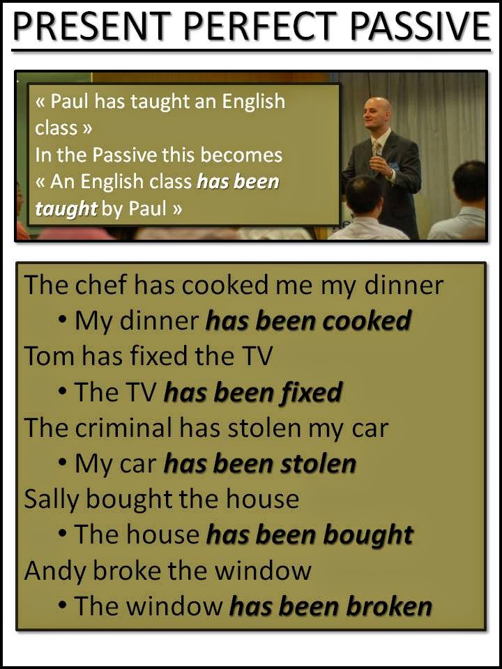 AskPaulEnglish PRESENT PERFECT PASSIVE askpaulenglish-present-perfect-passive