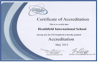 CIS - SCHOOL IMPROVEMENT THROUGH ACCREDITATION STANDARDS FOR ACCREDITATION