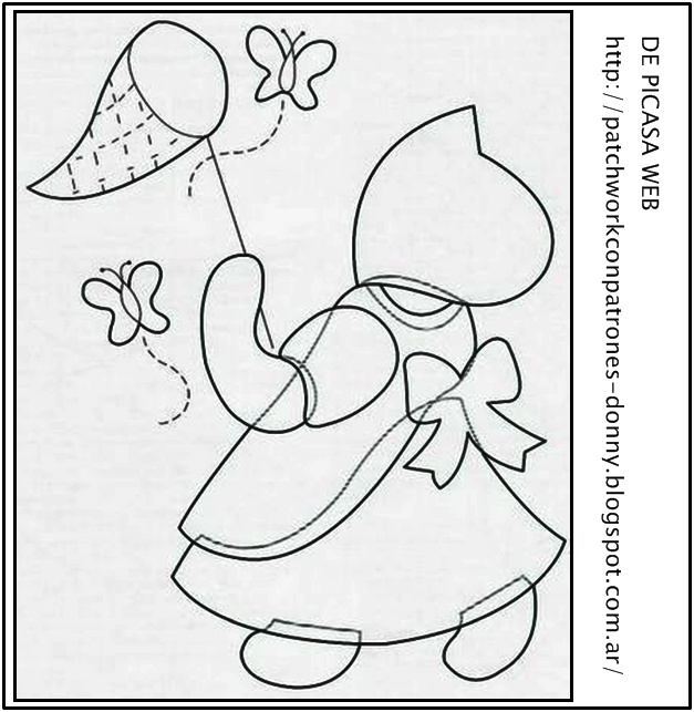 Patrones para manualidades patchwork gratis - Imagui