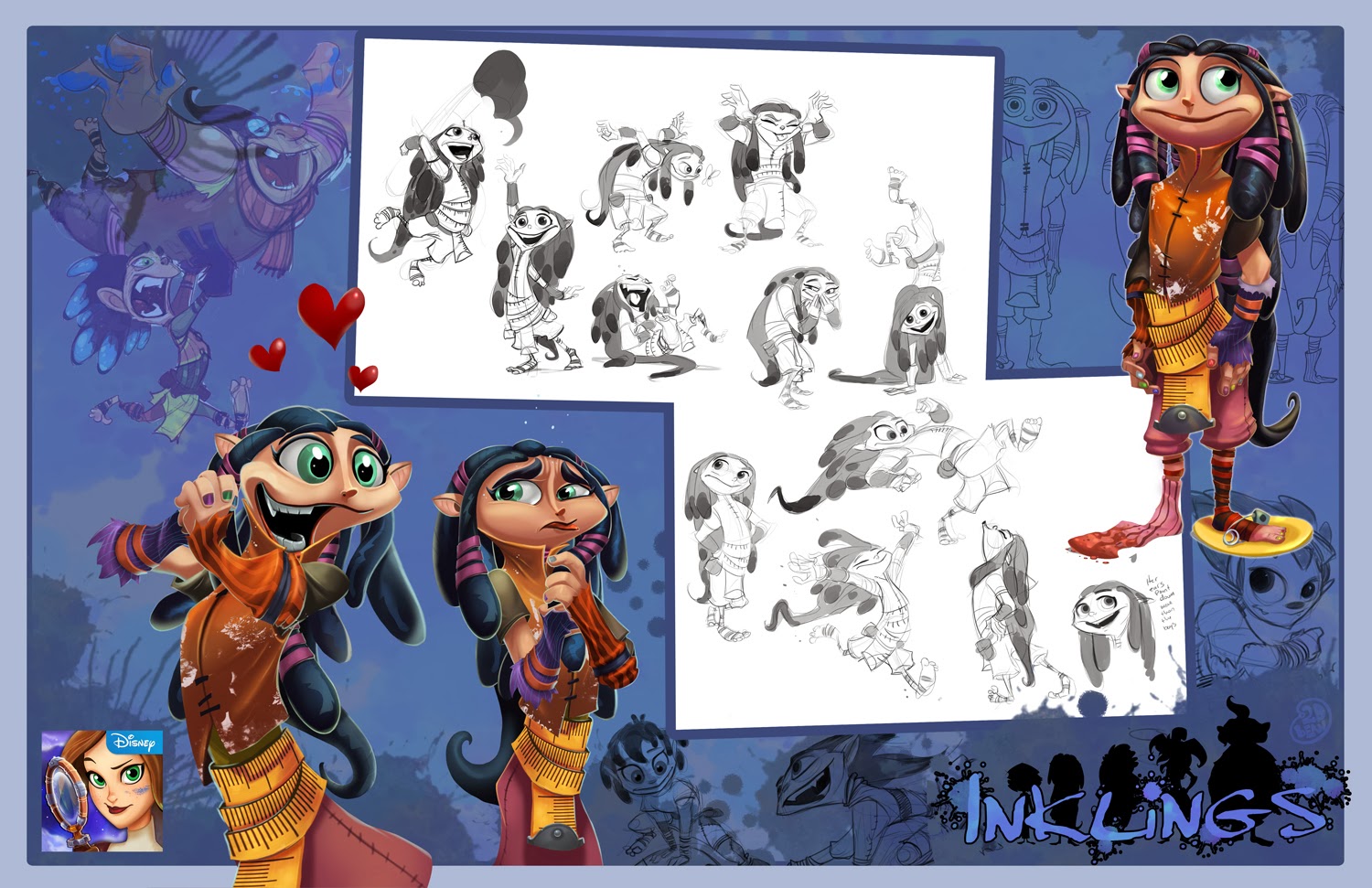 2D Bean artblog- Concept art, visual Development, Doodles, and Illustrations of Brett Bean: More ...