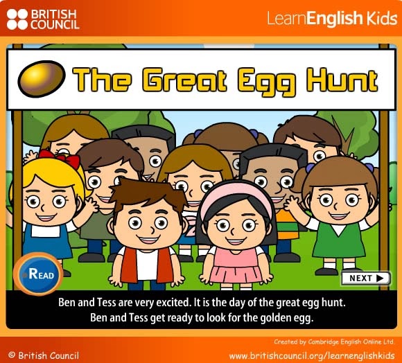 English Corner del Colegio Público El Haya: The great egg hunt