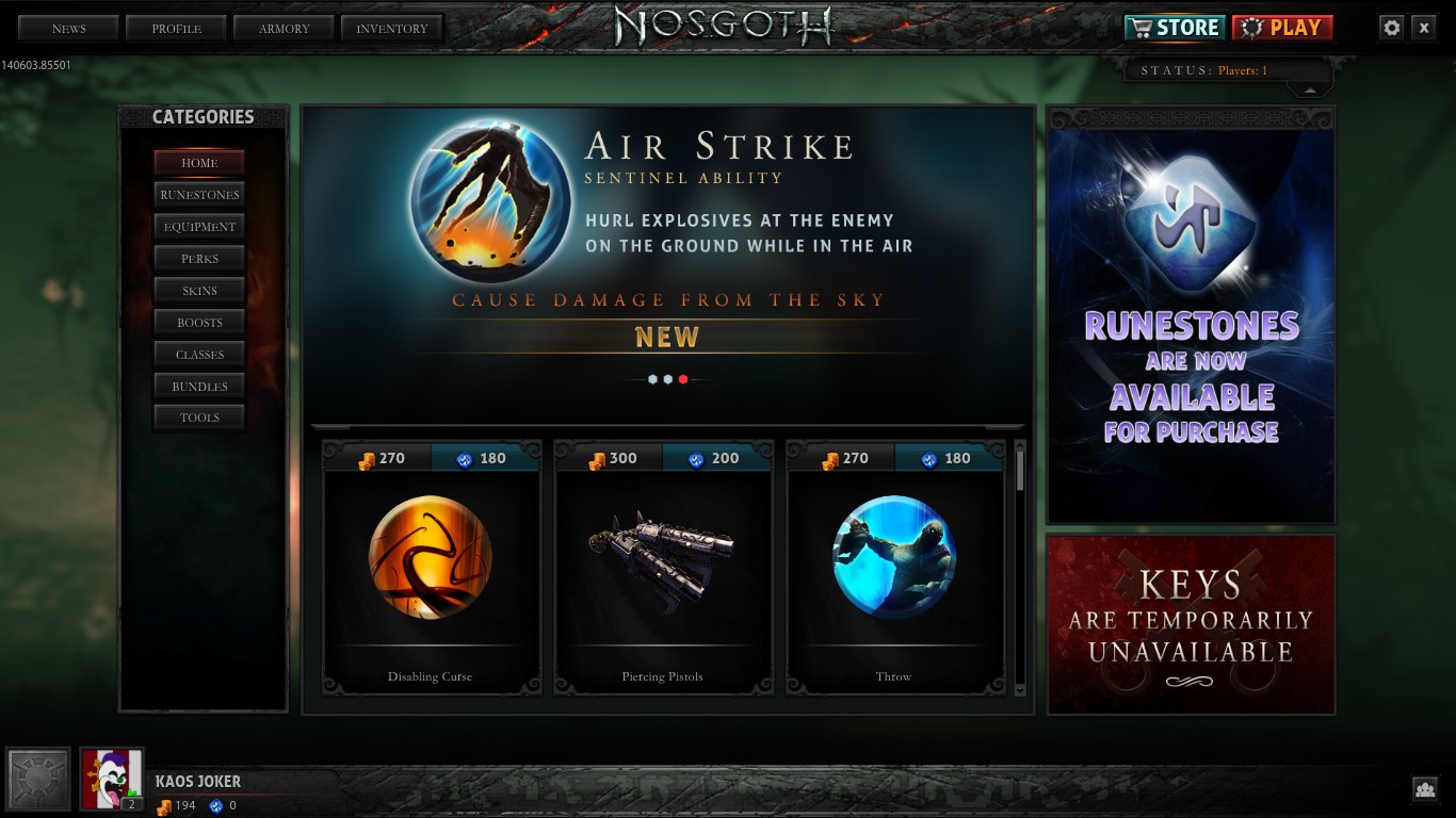 [Primer Nivel] Primeras impresiones tras el open beta de Nosgoth...