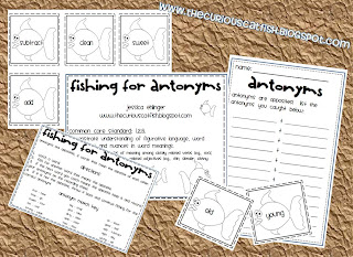 Word Work Fishing Games - The Curious Catfish