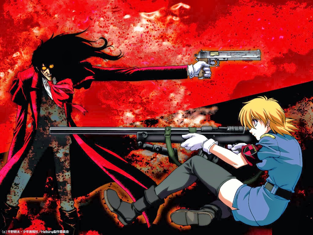 gato preto horror: Hellsing