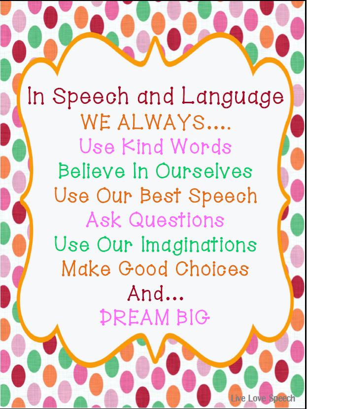 Live Love Speech: TpT Back to School SALE and a {FREEBIE}