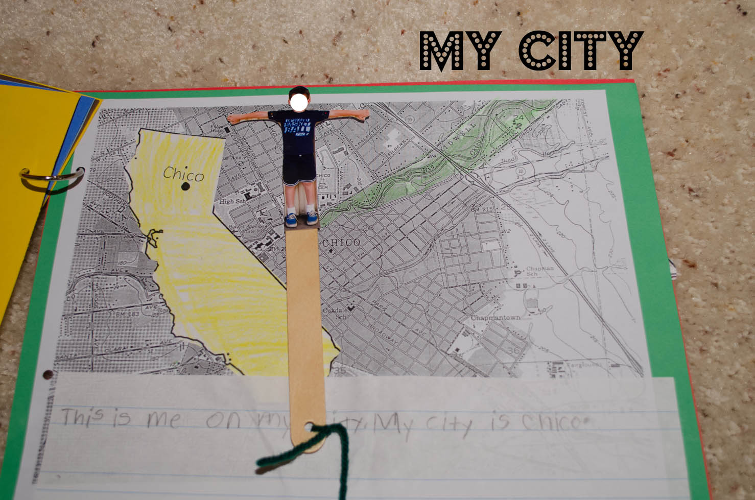 Me on the Map - The Teacher Bag