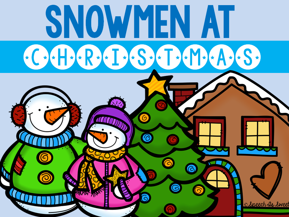 Snowmen at Christmas - Speech is Sweet