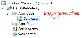 Walkthrough: Building XML Web Service Using ASP.NET | krazydeveloperblog